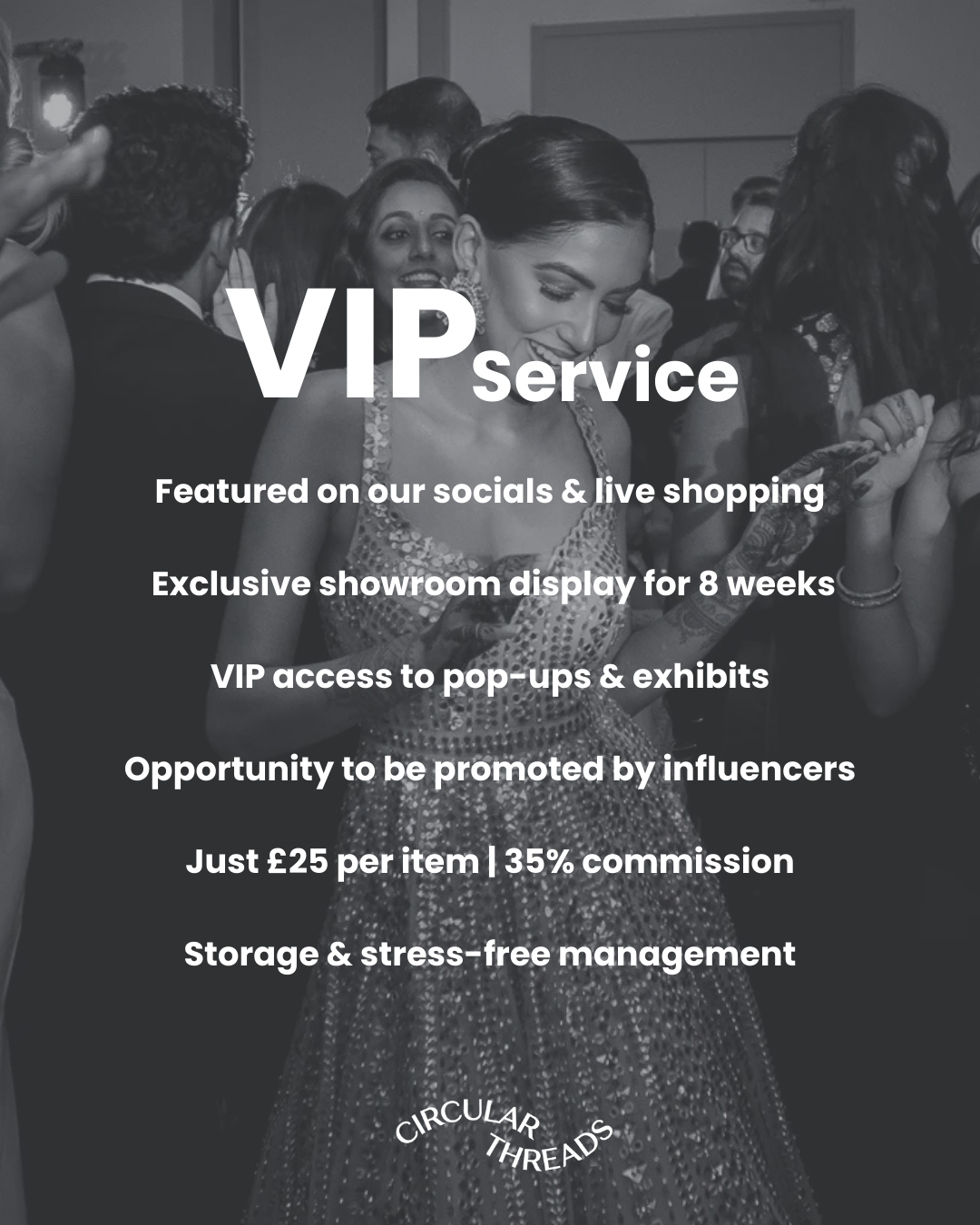 VIP Service: List and Keep in our Store! – Circular Threads